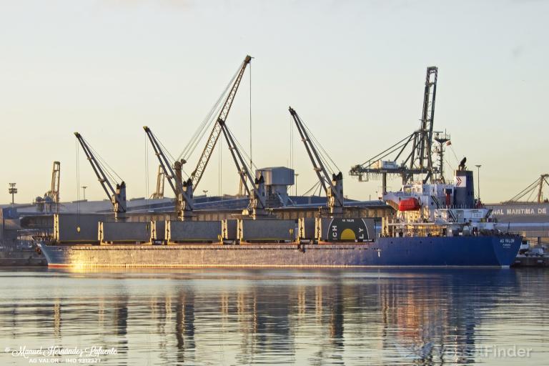 AG VALOR, Bulk Carrier - Details and current position - IMO 9312327 ...