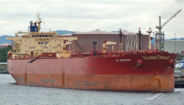 NS CREATION, Crude Oil Tanker - Details and current position - IMO ...