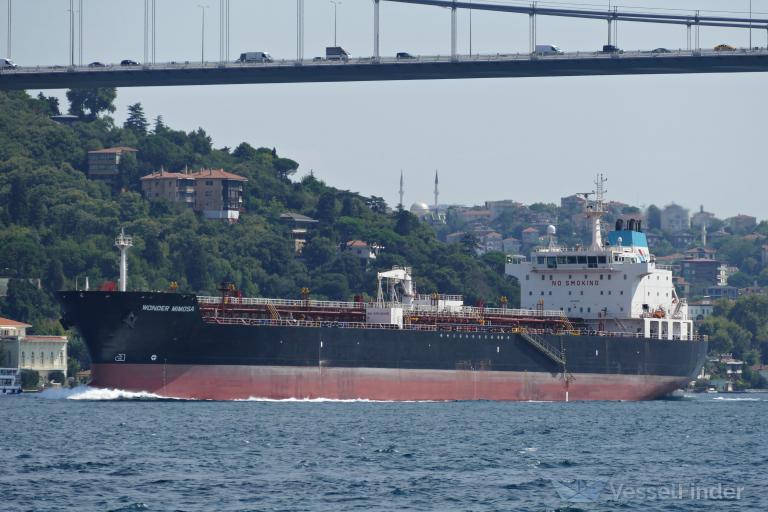 WONDER MIMOSA, Chemical/Oil Products Tanker - Dettagli della nave e ...