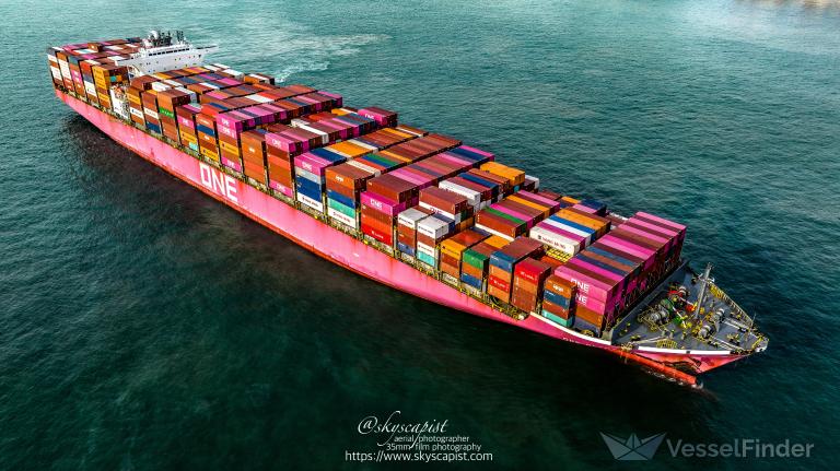 ONE OLYMPUS, Container Ship - Schiffsdaten und aktuelle Position - IMO ...