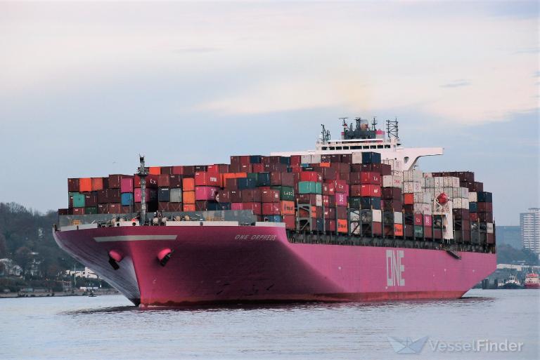 ONE ORPHEUS, Container Ship - Details and current position - IMO ...