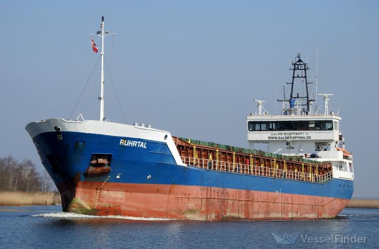 RUHRTAL, General Cargo Ship - Details and current position - IMO ...
