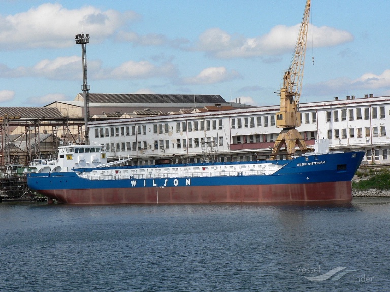 WILSON AMSTERDAM, General Cargo Ship - Детайли за кораба и текуща ...