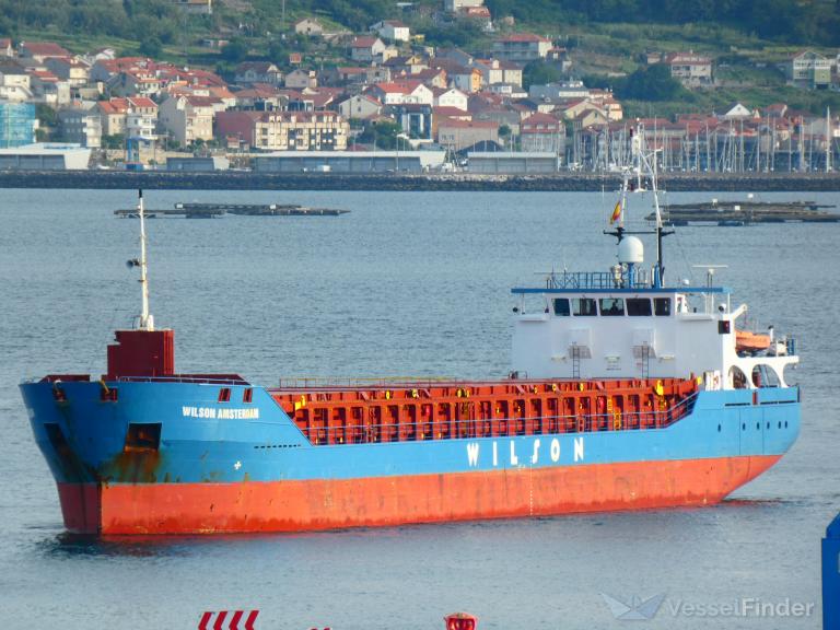 WILSON AMSTERDAM, General Cargo Ship - Details and current position ...
