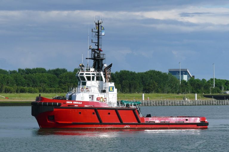 UNION EMERALD, Tug - Detalles del buque y posición actual - IMO 9314296 MMSI 205417000 ...