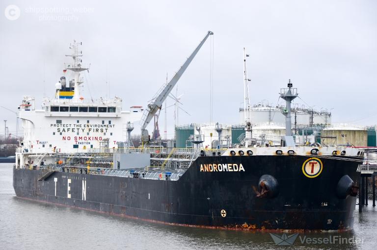 ANDROMEDA, Chemical/Oil Products Tanker - Scheepsdetails en huidige ...