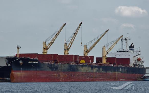 GENCO WARRIOR, Bulk Carrier - Details and current position - IMO ...