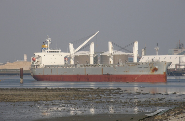 LOWLANDS OPAL, Bulk Carrier - Schiffsdaten und aktuelle Position - IMO 9317559 MMSI 563012100 ...