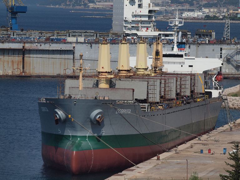 DOBROTA, Bulk Carrier - Schiffsdaten und aktuelle Position - IMO ...
