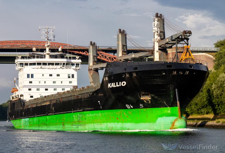 KALLIO, General Cargo Ship - Details and current position - IMO 9319064 ...
