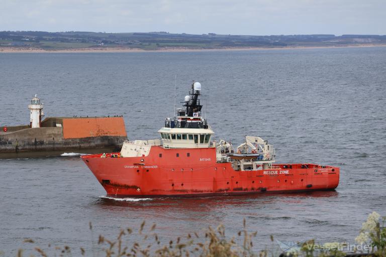 GRAMPIAN COMMANDER, Standby Safety Vessel - Details and current ...