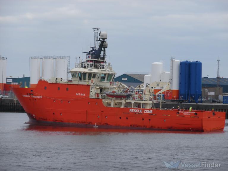 GRAMPIAN COMMANDER, Standby Safety Vessel - Details and current ...