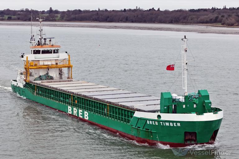 BREB TIMBER, General Cargo Ship - Details and current position - IMO ...
