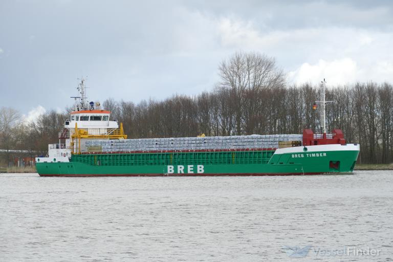 BREB TIMBER, General Cargo Ship - Details and current position - IMO ...