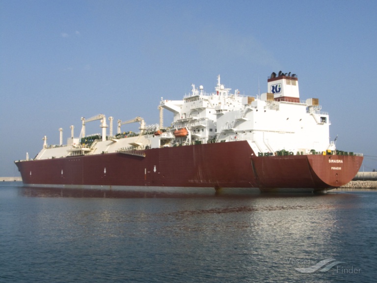 SIMAISMA, LNG Tanker - Details and current position - IMO 9320386 ...