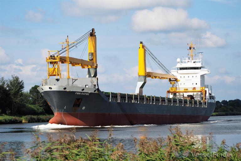 FWN RAPIDE, General Cargo Ship - Details and current position - IMO ...