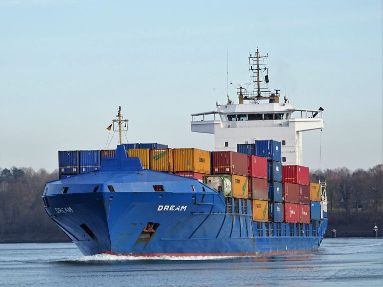DREAM, Container Ship - Details and current position - IMO 9322578 ...