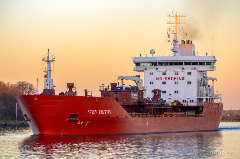 STEN TRITON, Chemical/Oil Products Tanker - Details and current ...