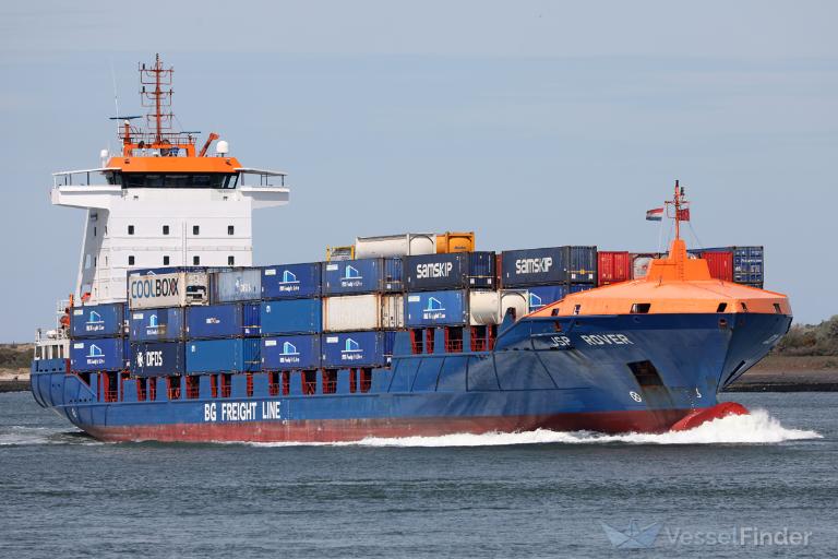 JSP ROVER, Container Ship - Details and current position - IMO 9323467 ...