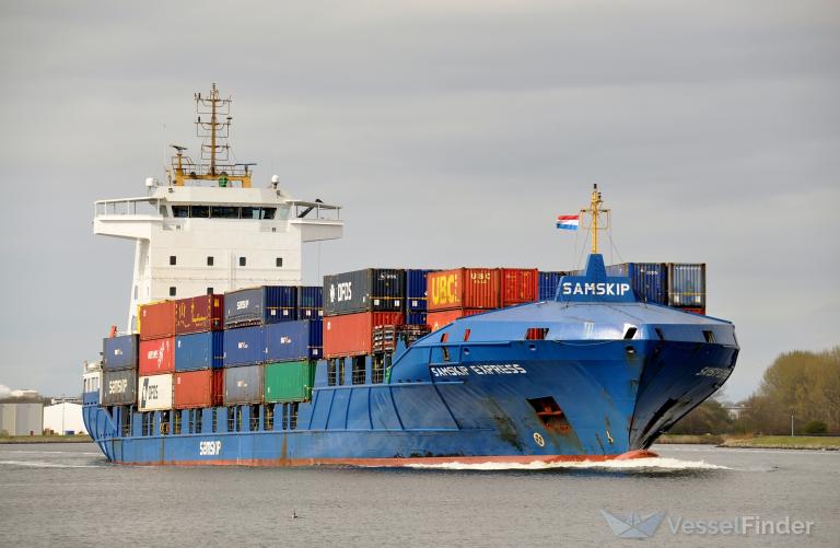 SAMSKIP EXPRESS, Container Ship - Details and current position - IMO ...
