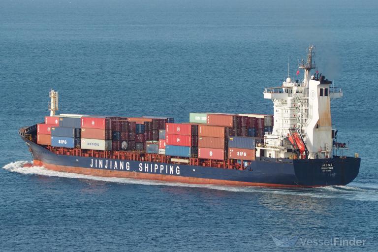 JJ STAR, Container Ship - Details and current position - IMO 9324966 ...