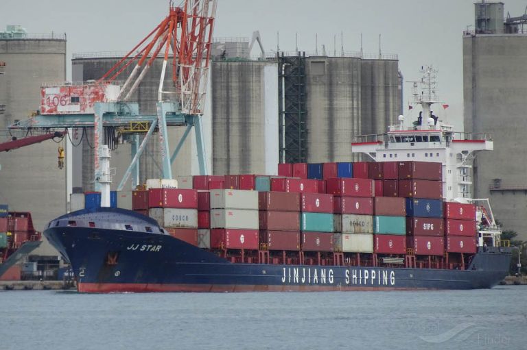 JJ STAR, Container Ship - Details and current position - IMO 9324966 ...