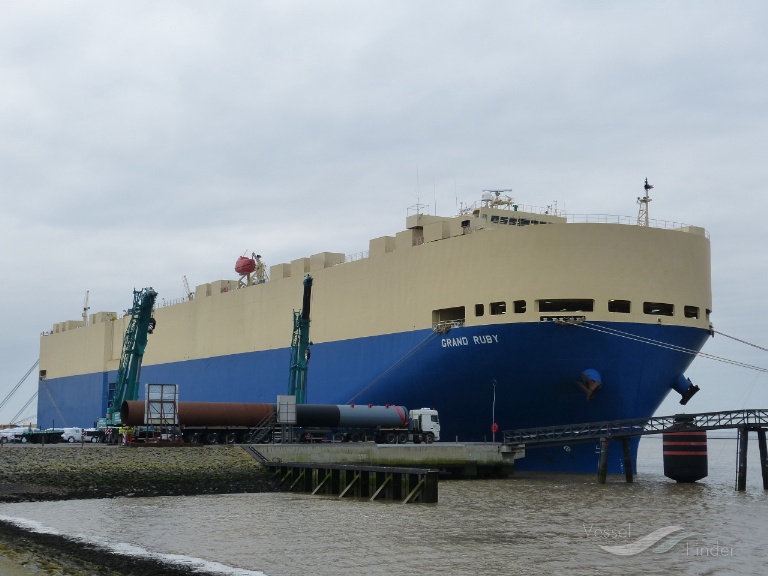 GRAND RUBY, Vehicles Carrier - Details and current position - IMO ...