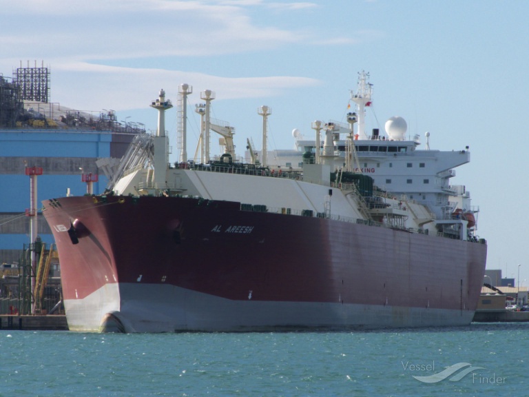 AL AREESH, LNG Tanker - Details and current position - IMO 9325697 ...