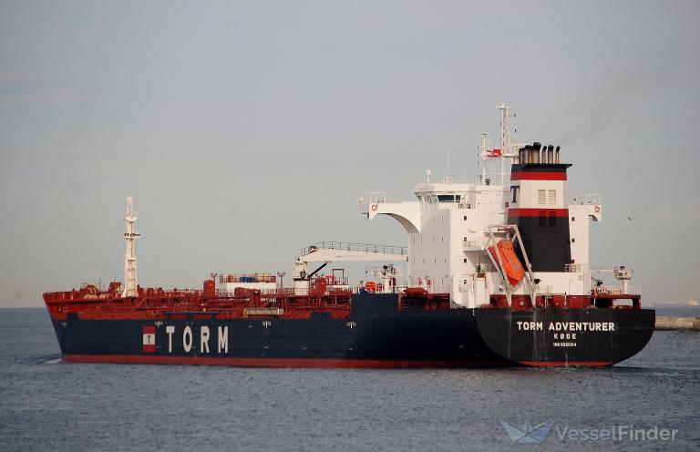 TORM ADVENTURER, Chemical/Oil Products Tanker - Details and current ...