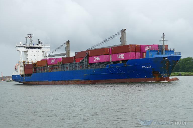 ELBIA, Container Ship - Details and current position - IMO 9326990 ...