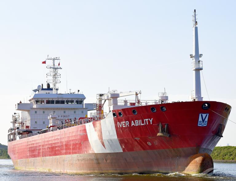 IVER ABILITY, Bitumen Tanker - Details and current position - IMO 9327504 - VesselFinder
