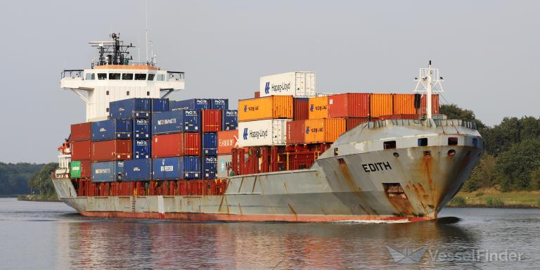 EDITH, Container Ship - Details and current position - IMO 9328625 ...