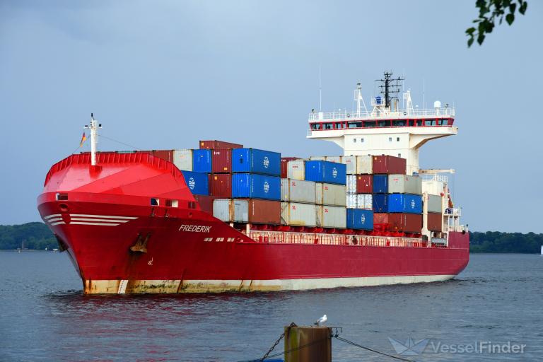 FREDERIK, Container Ship - Details and current position - IMO 9328637 ...