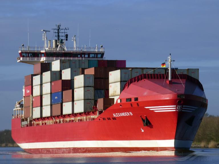 ALEXANDER B, Container Ship - Details and current position - IMO ...