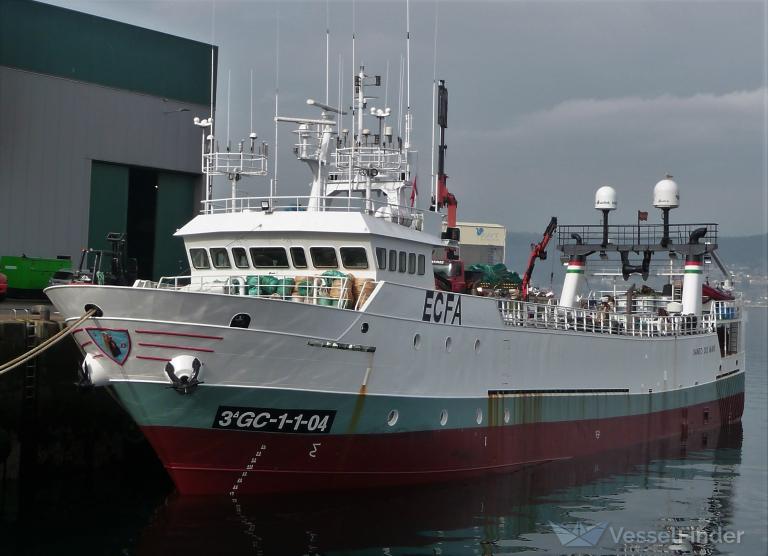 SANTO DO MAR, Fishing Vessel - Details and current position - IMO 9329174 - VesselFinder