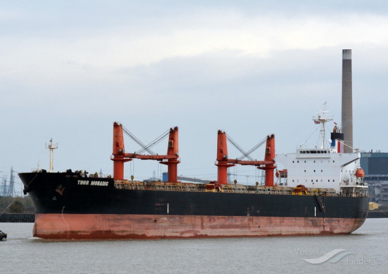 THOR MONADIC, Bulk Carrier - Details and current position - IMO 9331220 ...