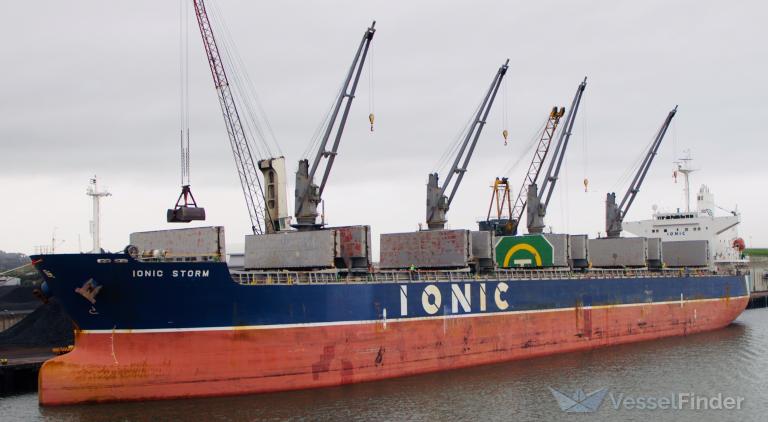 IONIC STORM, Bulk Carrier - Details and current position - IMO 9332963 - VesselFinder
