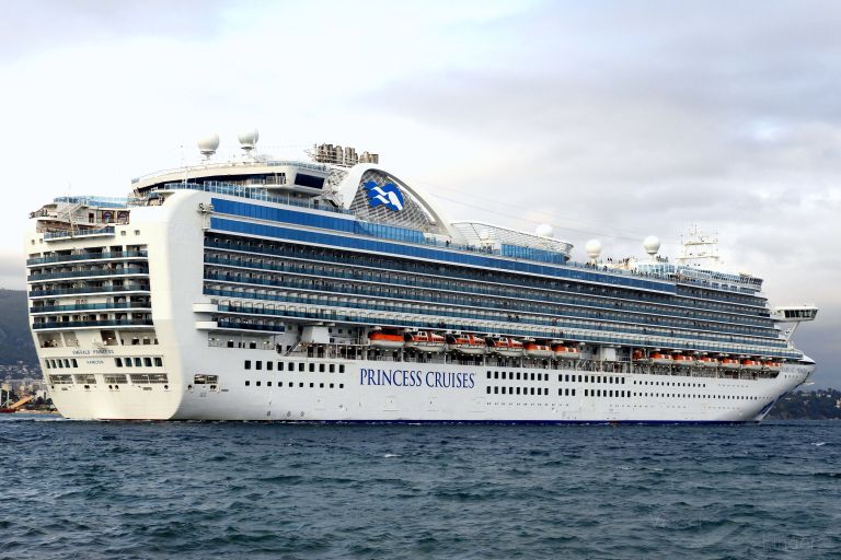 EMERALD PRINCESS, Passenger (Cruise) Ship - Details and current ...