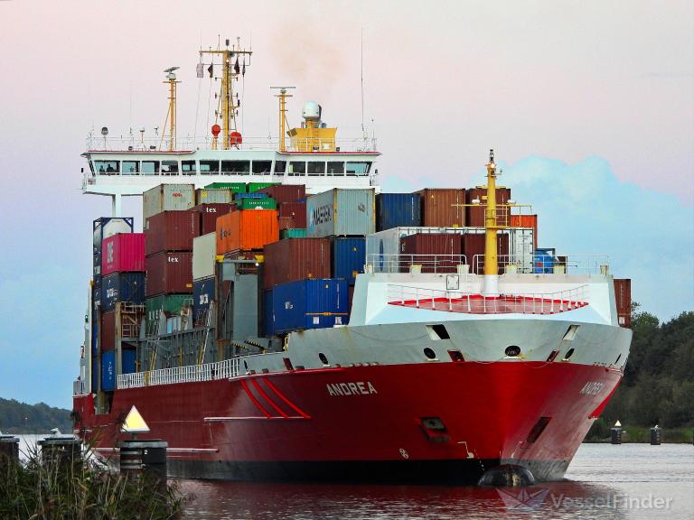 ANDREA, Container Ship - Details and current position - IMO 9333357 ...