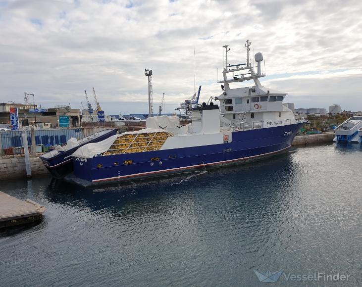 FV ERIC MARIN, Fishing Vessel - Details and current position - IMO ...