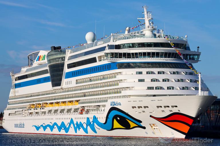 AIDADIVA, Passenger (Cruise) Ship - Details and current position - IMO ...