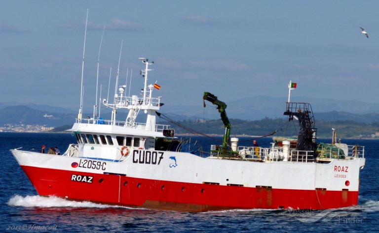 ROAZ, Fishing Vessel - Details and current position - IMO 9335393 ...
