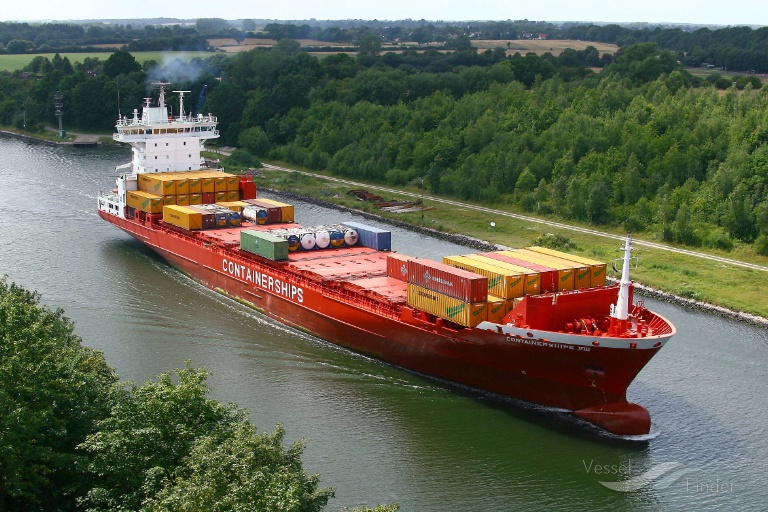 Vessel Details For Containerships Viii Container Ship BRUSSELS ...