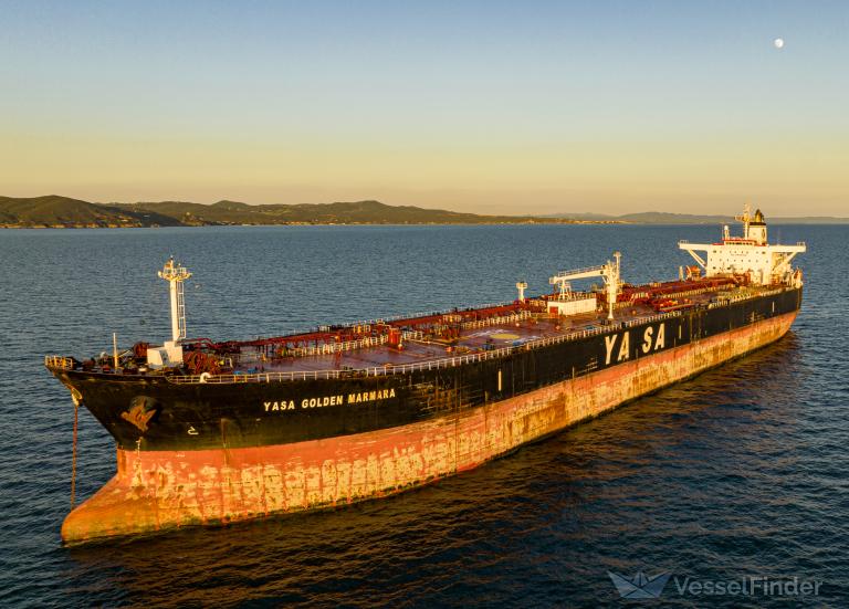 YASA GOLDEN MARMARA, Crude Oil Tanker - Detalles del buque y posición ...