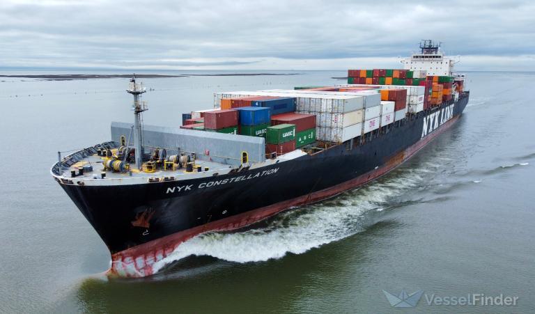 NYK CONSTELLATION, Container Ship - Details and current position - IMO ...