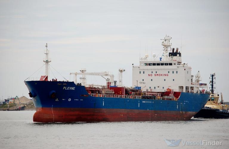 PLEVNE, Chemical/Oil Products Tanker - Details and current position ...