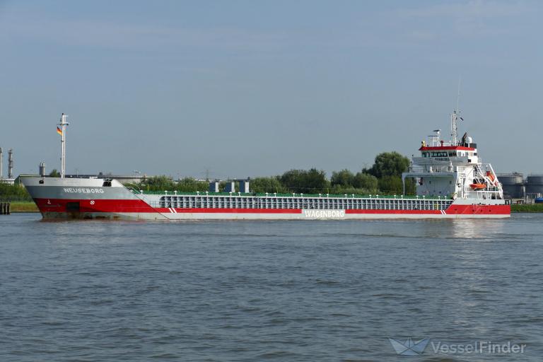 NEUSEBORG, General Cargo Ship - Details and current position - IMO ...