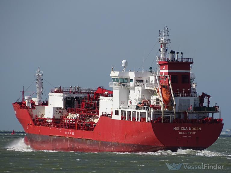 HELENA KOSAN, LPG Tanker - Details and current position - IMO 9342396 ...