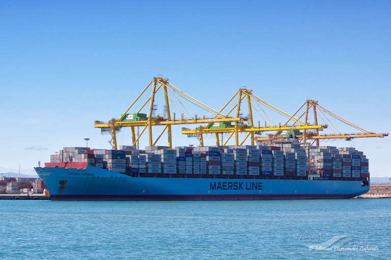 MAERSK ANTARES, Container Ship - Данные судна и текущее положение - IMO ...