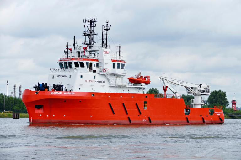GLOMAR WORKER, Offshore Tug/Supply Ship - Details and current position ...